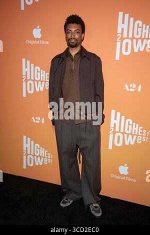 Jackson Lee attends the premiere of the "Highest 2 Lowest" at the ...