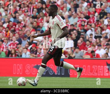 Liverpool's Ibrahima Konate in action during the UEFA Champions League ...