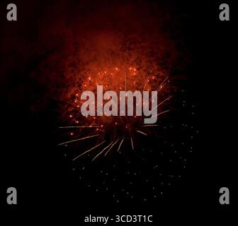 huge colorful bright fireworks Stock Photo - Alamy