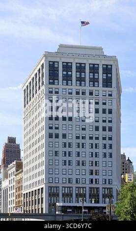 Detroit, Michigan - Construction of a skyscraper that will be one of ...