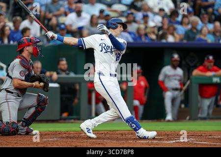 August 18, 2025: Kansas City Royals first baseman Vinnie Pasquantino (9 ...