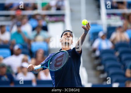 Lorenzo Sonego of Italy during day 4 of the Rolex Paris Masters 2025 ...