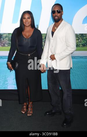 Talani Rabb, RZA 08/11/2025 The Premiere of “Nobody 2” held at the TCL ...