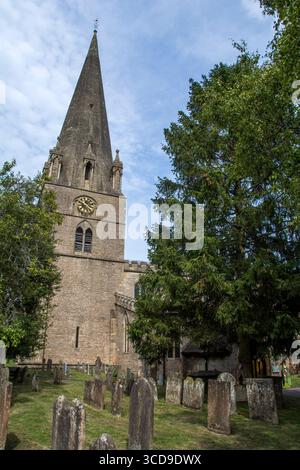 St Marys Church, Edwinstowe village, Nottinghamshire, England, UK ...