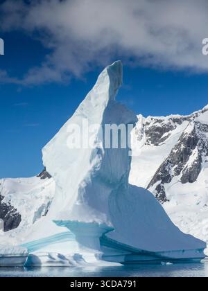 Pinnacle iceberg, Pleneau Bay Antarctica Stock Photo - Alamy