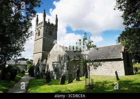 St. Germoe Parish Church and Churchyard, Germoe, Cornwall, UK - John ...