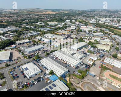 Aerial Image of the Park Estate in Nottingham City, Nottinghamshire ...