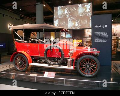 Argyll Flying Fifteen motor car SR 390, 1910 on display in National ...