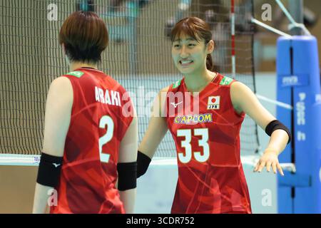 Tokyo, Japan. 13th Aug, 2025. Yoshino Sato (JPN) Volleyball : Japan ...
