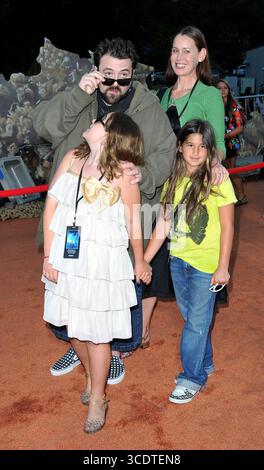 Kevin Smith and Family at the Los Angeles Premiere of "High School ...
