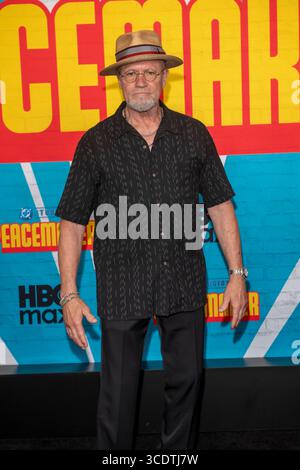 Michael Rooker attends Premiere of HBO Max Peacemaker at AMC Lincoln ...