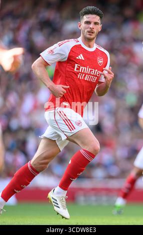 Declan Rice of Arsenal FC in action during the UEFA Champions League ...