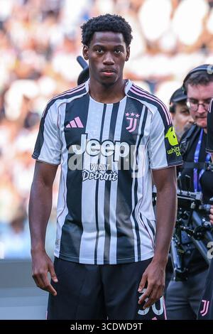 Jonathan DAVID of Juventus during the Friendly football match between ...