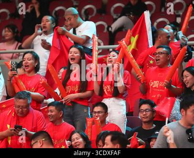 Saudi Arabia fans cheer during the World Cup Group H soccer match ...