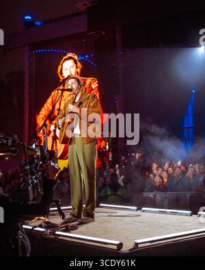 Hozier performs during the Outside Lands music festival at the Golden ...