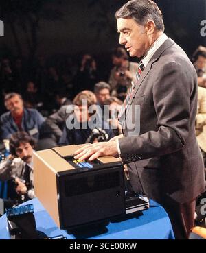 Edwin H. Land - inventor of the Polaroid Land camera - introduces the ...