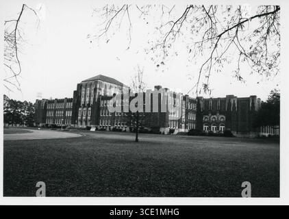 Neville High School in Monroe, Louisiana in summer 1984 NRHP 12 Stock ...