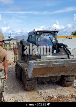 NMCB-5 builds a dental facility onboard Lombrum Naval Base Papua New ...