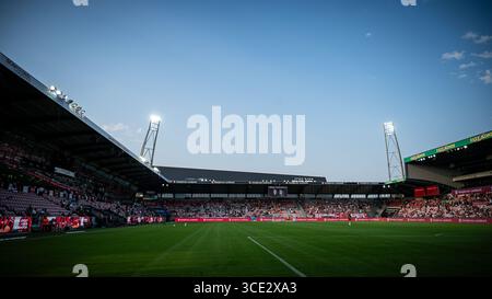 Herning, Denmark. 14th Aug, 2025. Emil Holten of Fredrikstad seen after ...