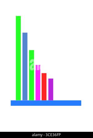 digital statistics report financial and economy data vector ...