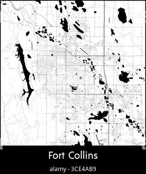 Fort Collins City (United States cities, United States of America, usa ...