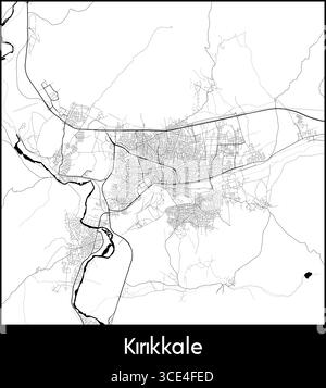 Map of Turkey, Kirikkale Stock Vector Image & Art - Alamy