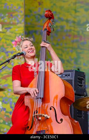 Jasmine Colette, Blue Moon Marquee Stock Photo - Alamy