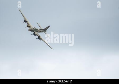 IWM Duxford Summer AirshowWWII B17 bomber, Sally B Stock Photo - Alamy