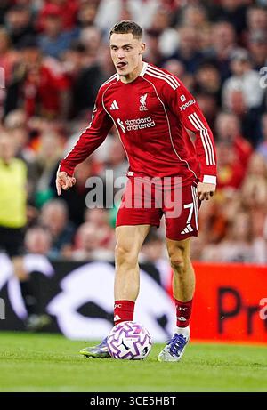 Florian Wirtz of Liverpool during the Premier League match Newcastle ...