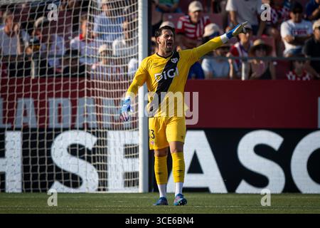 Augusto Batalla of Rayo Vallecano goalkeeper seen during the 2025/26 ...