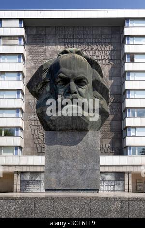 Kulturhauptstadt 2025, Karl-Marx-Monument, Chemnitz, Sachsen ...
