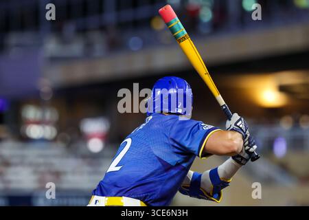 Minnesota Twins shortstop Brooks Lee (22) against the Arizona ...