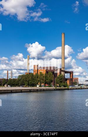 Hanasaari B power plant in Helsinki, Finland Stock Photo - Alamy