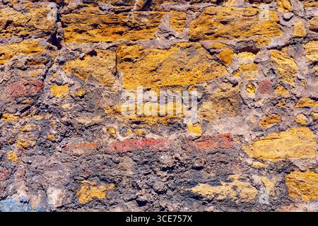 an aged, textured surface with warm earthy tones, resembling weathered ...
