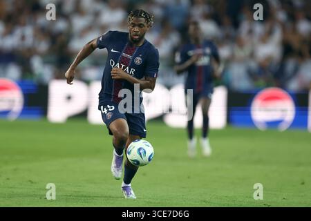 Ibrahim Mbaye of Paris Saint Germain FC during the UEFA Champions ...