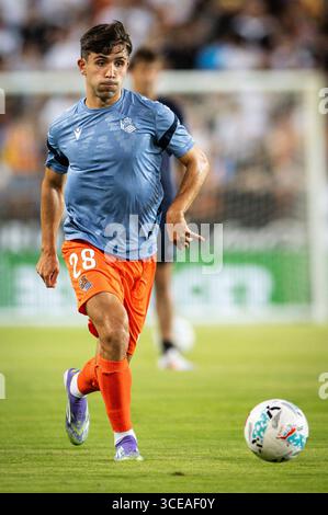 Pablo MARIN of Real Sociedad during the Spanish championship La Liga ...