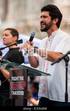 August 1, 2025: Congressman Greg Casar represents TexasÕs 35th ...