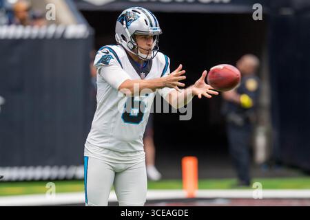 Carolina Panthers punter Sam Martin arrives at Bank of America Stadium ...