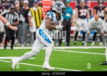 Carolina Panthers running back Rico Dowdle (5) runs during an NFL ...