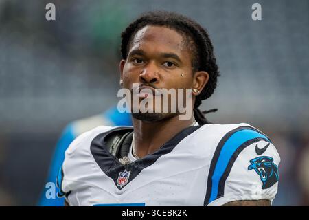 Carolina Panthers running back Rico Dowdle runs past Miami Dolphins ...