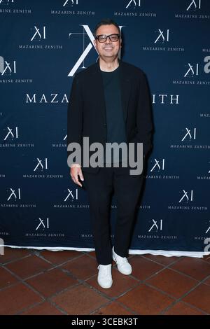 GARY HOLMES at the MAZARINE ZENITH launch party held at Pelicano’s ...