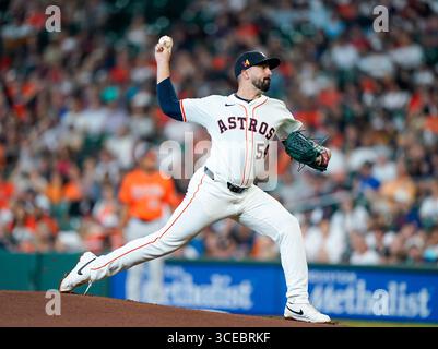 Houston Astros pitcher Jason Alexander (54) works against the Toronto ...
