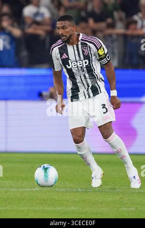 Gewiss Stadium, Bergamo, Italy, August 21, 2022, Junior Messias of AC ...