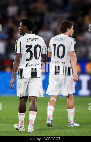 Jonathan David of Juventus FC seen in action during Serie A 2025/26 ...