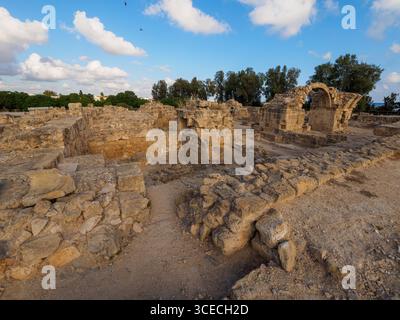Saranda Kolones Castle, Nea Paphos Archaeological site, Paphos, Cyprus ...