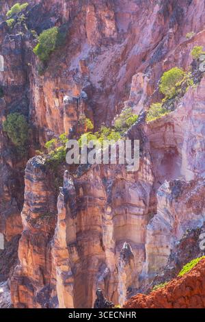 Rock formations in Jalapao National Park, Brazil, South America Stock ...
