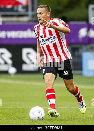 Rotterdam - Jens Toornstra of Sparta Rotterdam during the quarter ...