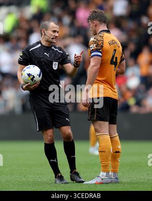 Hull City's Charlie Hughes (left) and Hull City's Matt Crooks celebrate ...