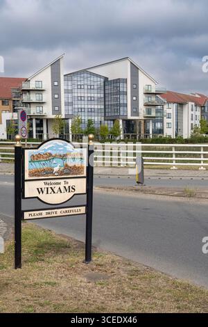 The Bedfordshire new development town of Wixams Stock Photo - Alamy