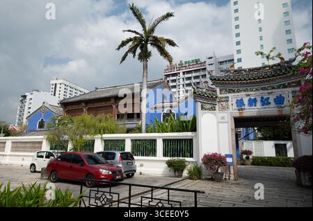 The Cheong Fatt Tze House off Lebuh Leith in George Town, capital city ...
